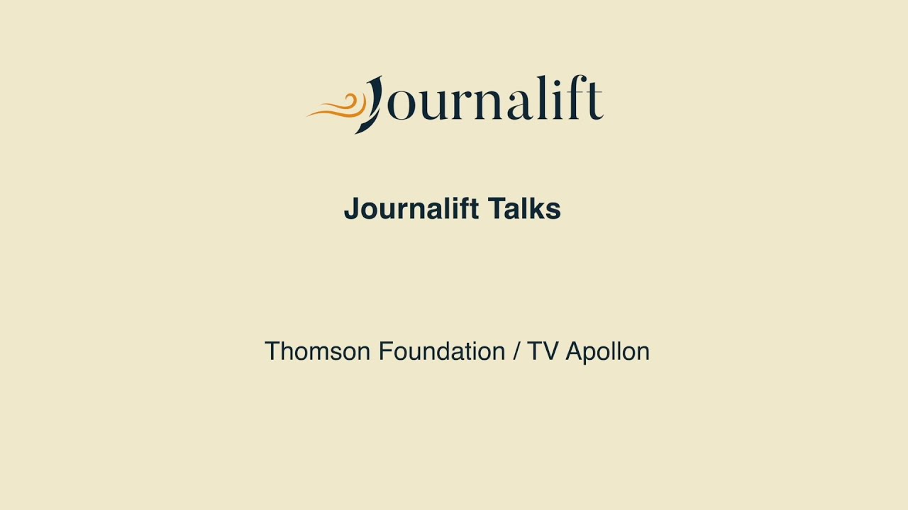 Journalift Talks with Adriatik Golemi and Artur Rustemi, TV Apollon ...