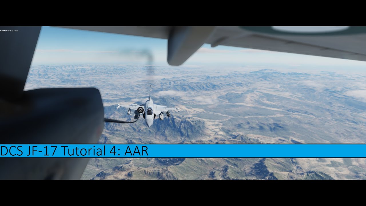 How to AAR in the JF-17 - YouTube