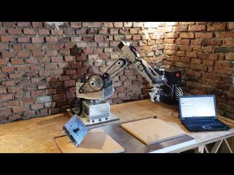 AR2 custom arm - playing with M20 nut - YouTube