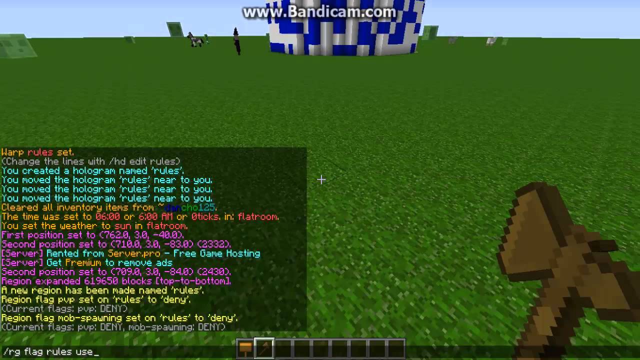 Minecraft - Как се работи с WorldGuard Plugin - YouTube