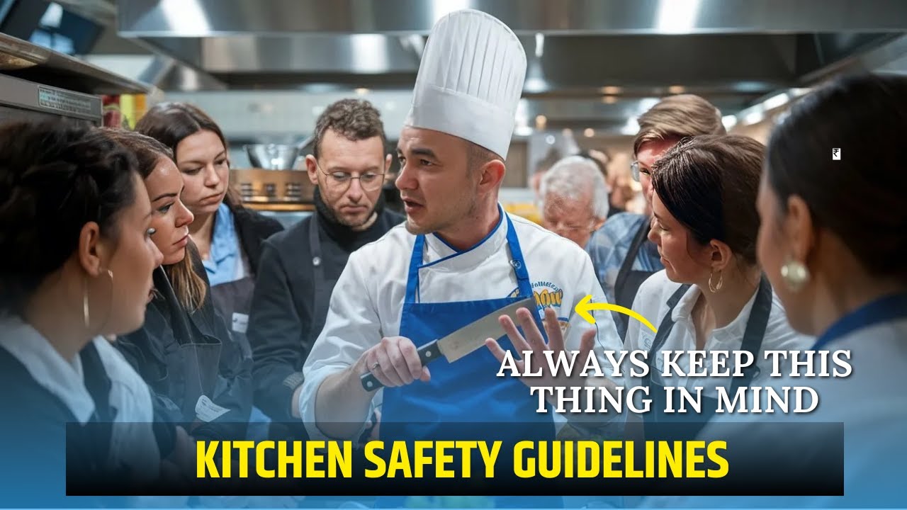 Restaurant Safety Guidelines Training Session | Kitchen Safety ...