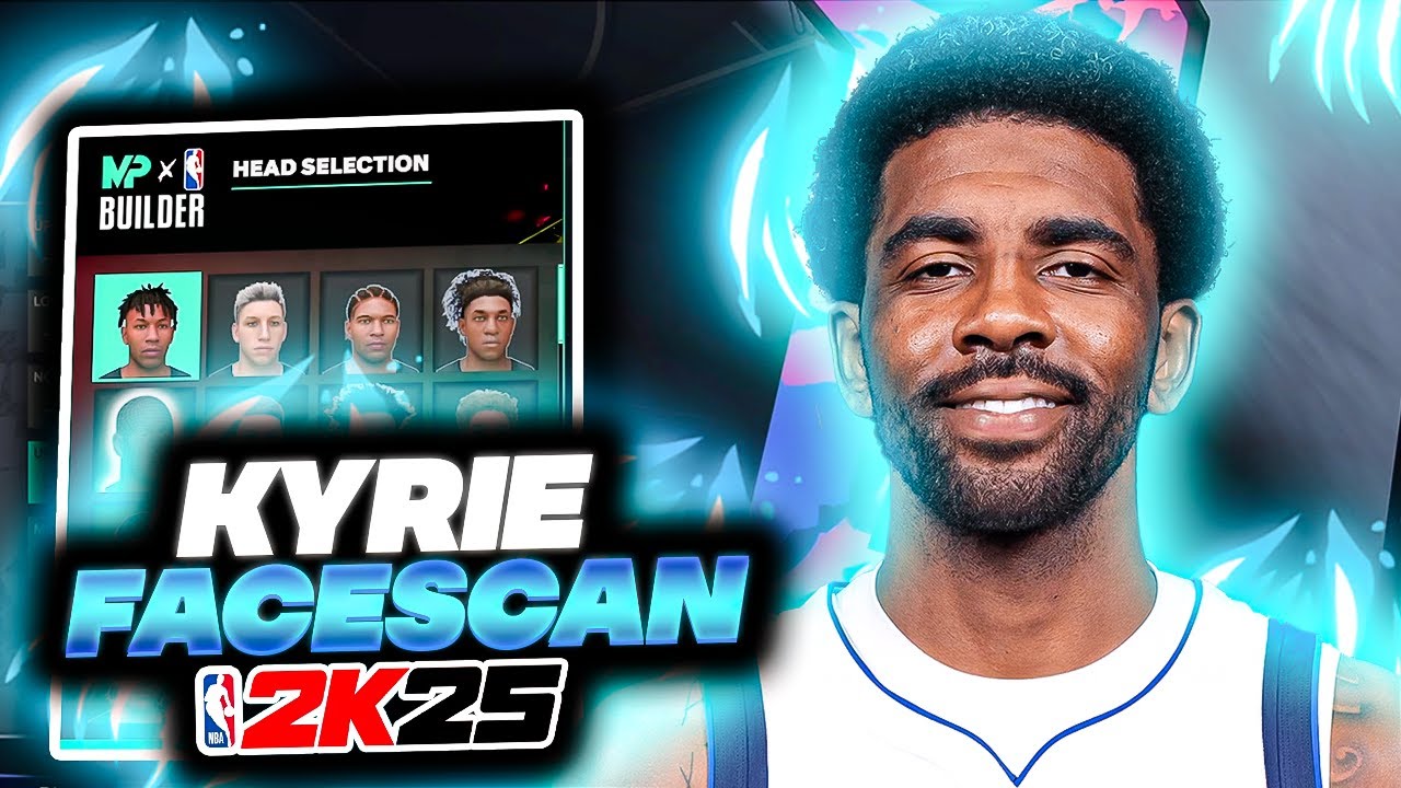 NBA 2K25 HOW TO LOOK LIKE KYRIE IRVING!! KYRIE IRVING FACE SCAN/ FACE CREATION NBA 2K25 - YouTube