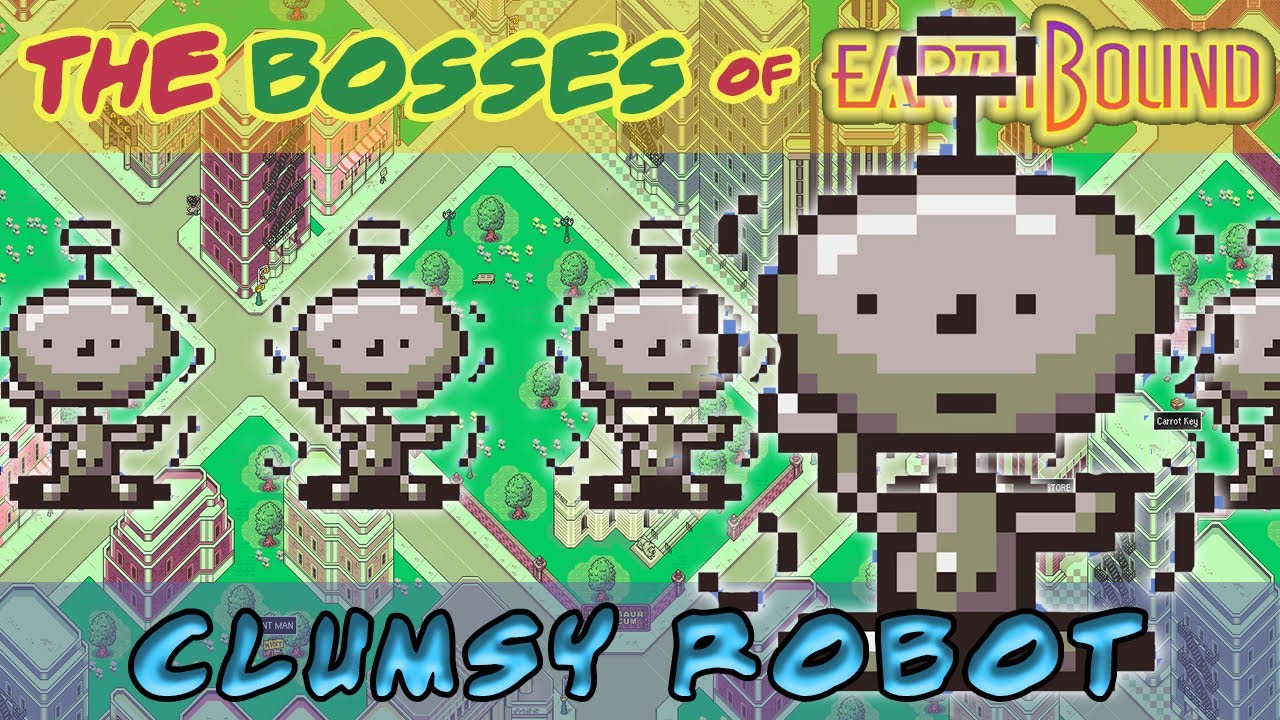 Clumsy Robot | The Bosses of Earthbound - YouTube
