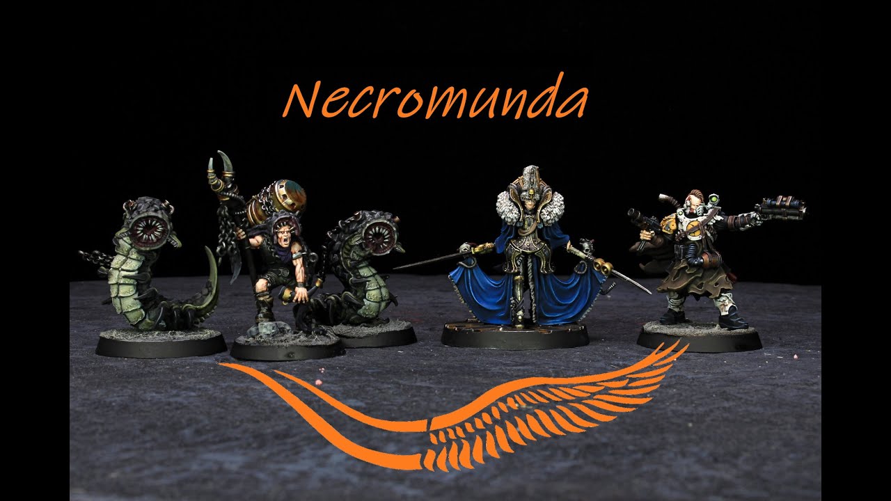 Necromunda Lady Haera, Ashwood Stranger, Outland Beastmaster - YouTube