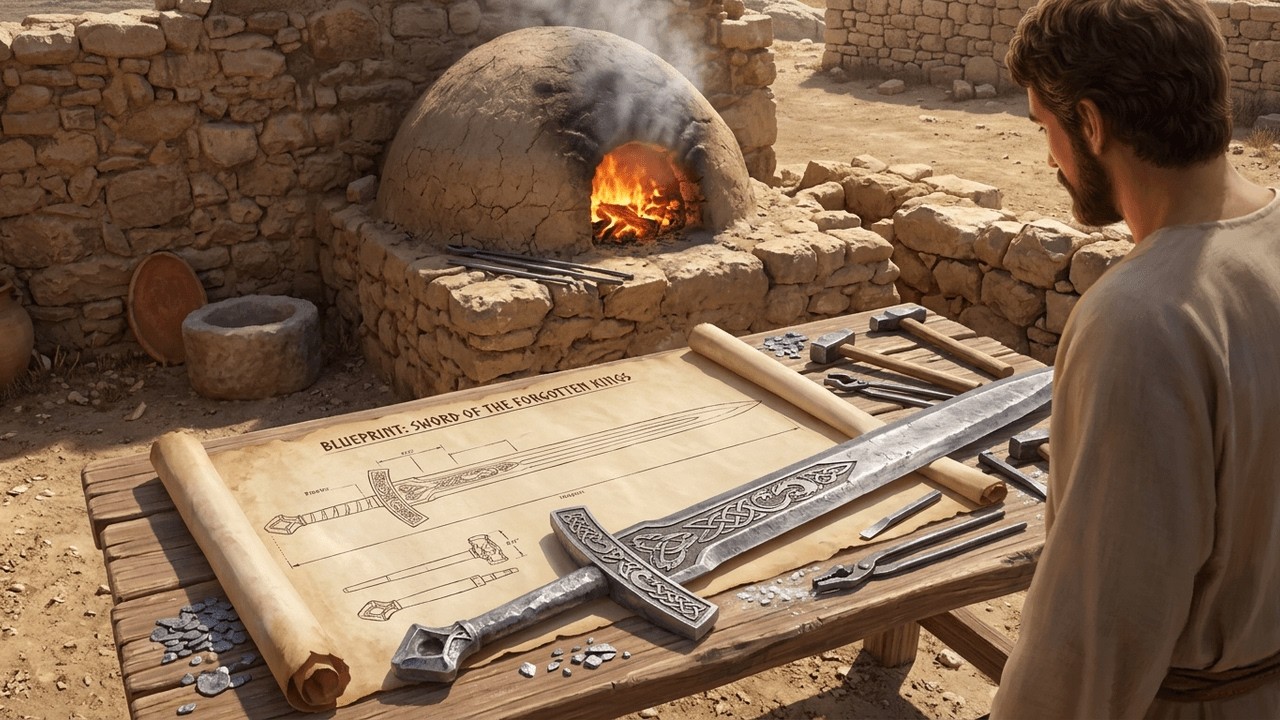 How Goliath's Sword Was Forged: Philistine Weapons EXPOSED - YouTube