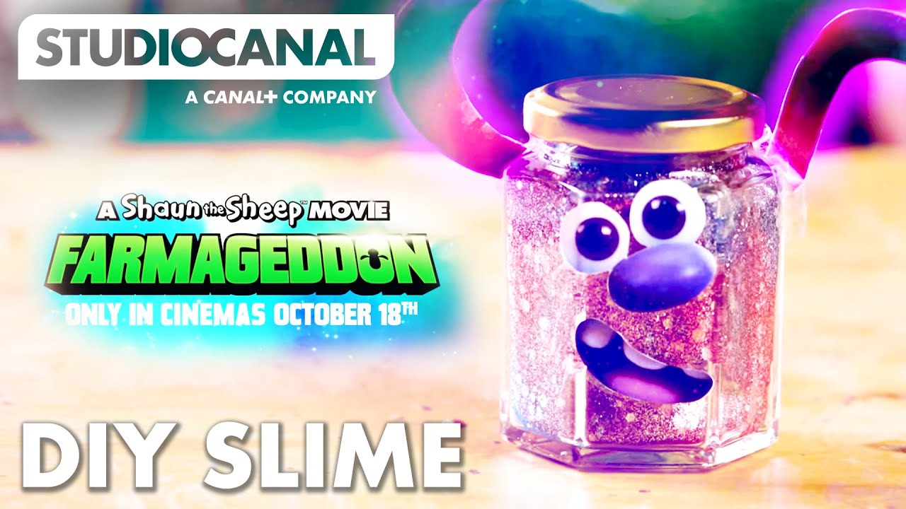 DIY Glittery Slime! | Inspired by A Shaun the Sheep Movie: Farmageddon ...