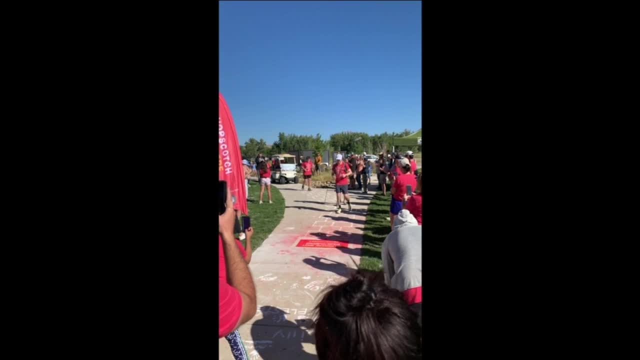 Local organization breaks Guinness World Record for 'Longest Hopscotch ...