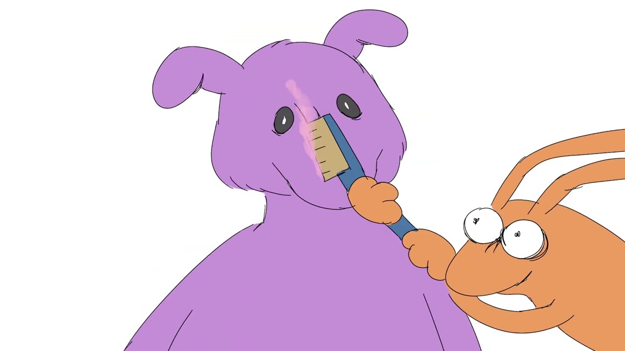 Big and Small toothbrush animation - YouTube