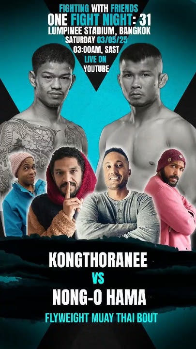 FWF:🔥 Kongthoranee vs Nong-O Hama 2! | Rematch Set for ONE Fight Night 31 💥👊 #MuayThaiWar - YouTube