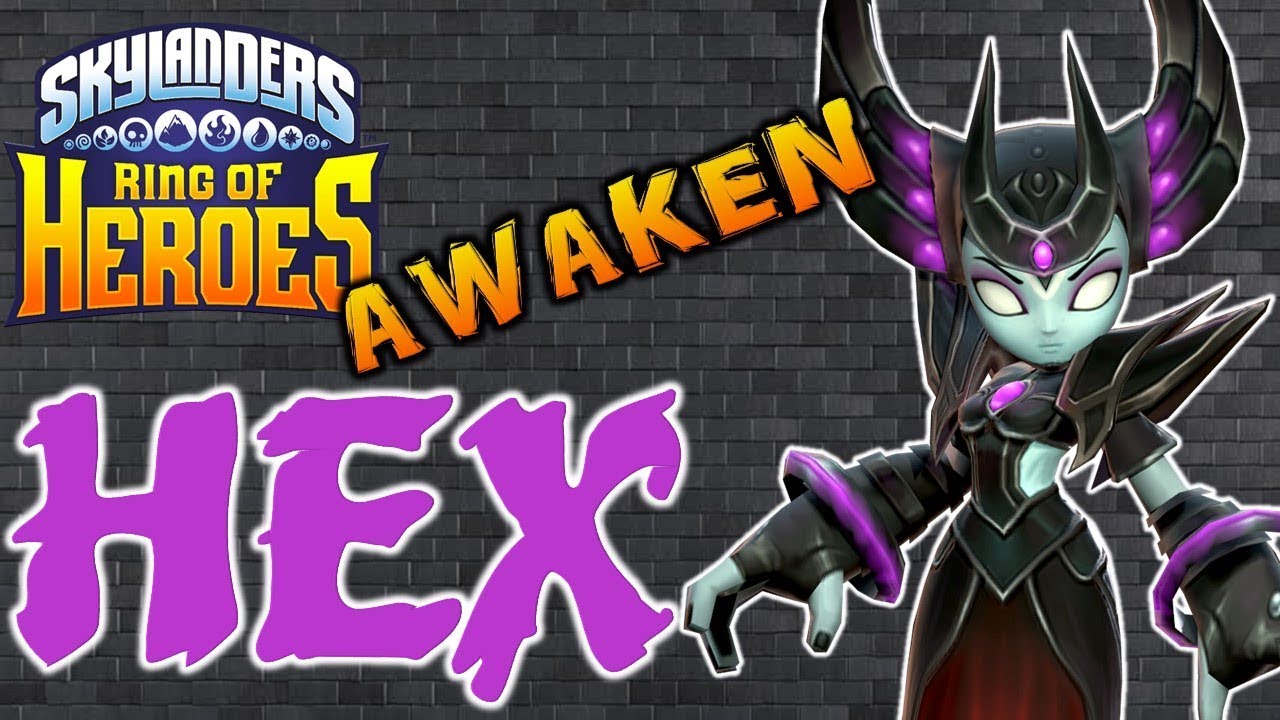 HEX - Character AWAKEN & Showcase | Skylanders Ring Of Heroes! - YouTube