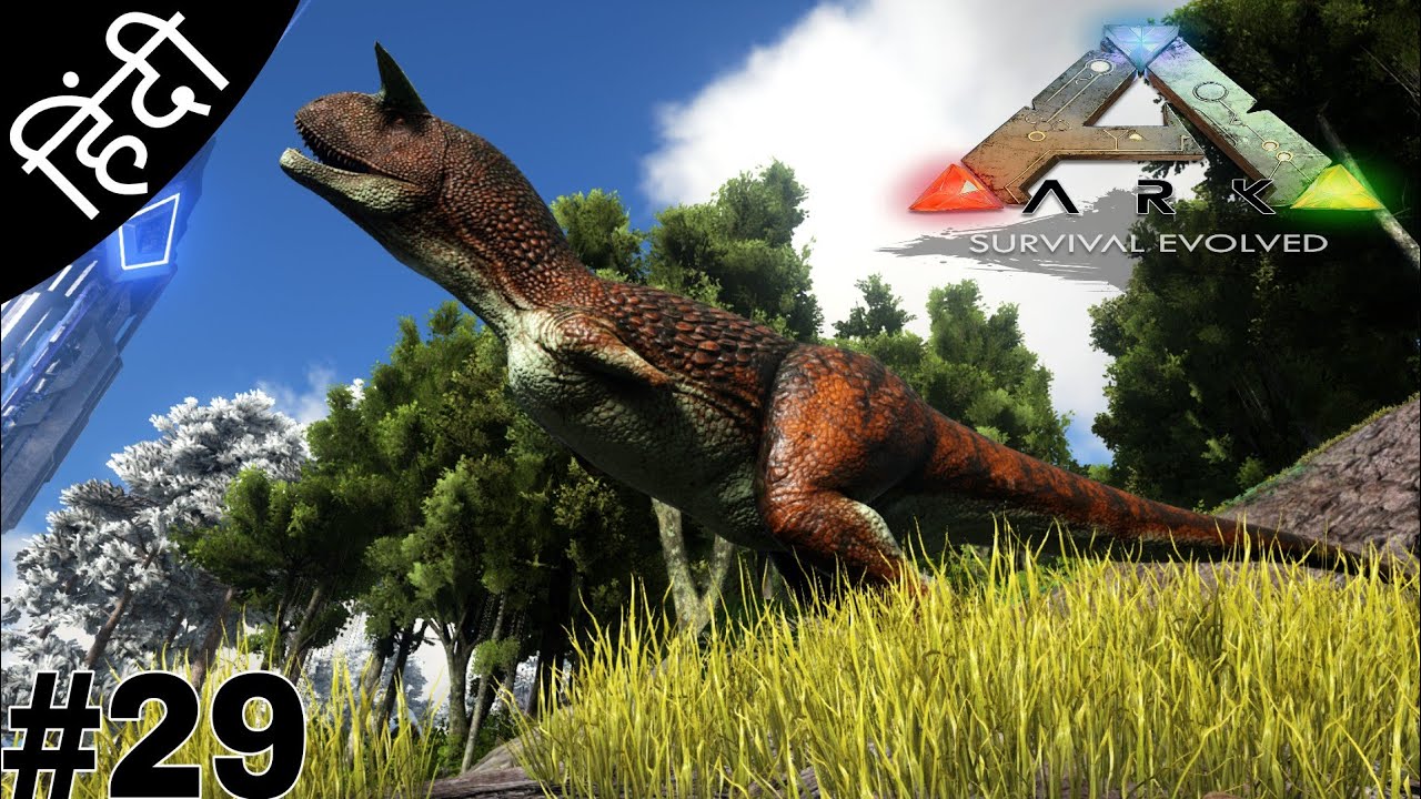 I Got Pretty Lucky Today | Taming Max Level Carnotaurus | ARK Survival ...