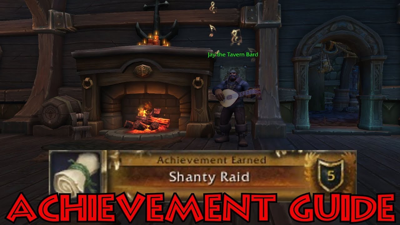WoW BfA - Shanty Raid - Achievement Guide - YouTube