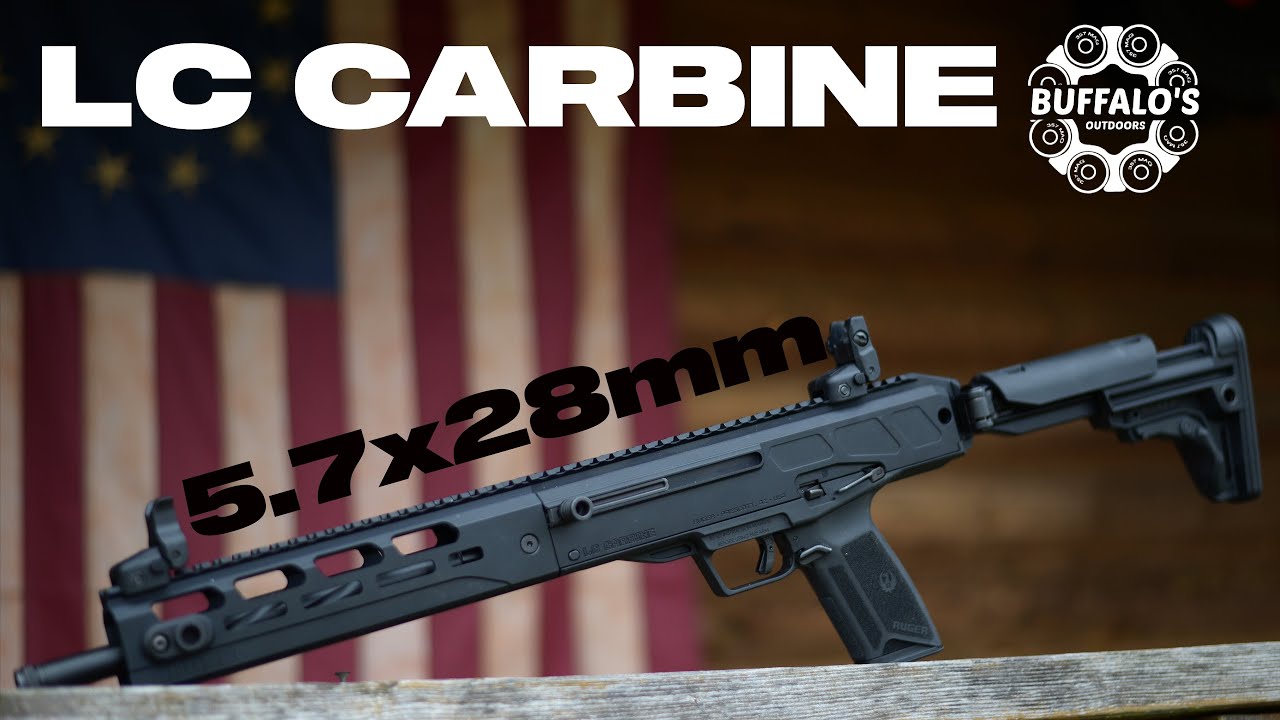Ruger LC CARBINE 5.7x28mm - YouTube