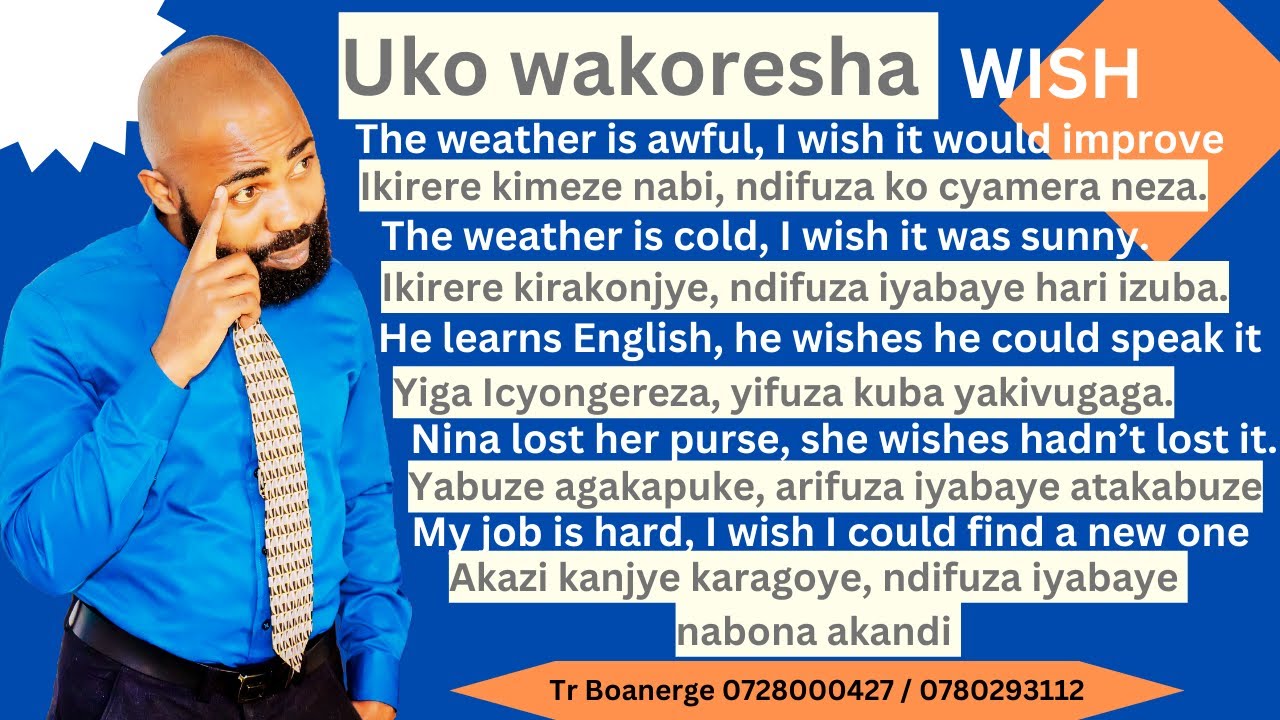 L170: Speak English fluently II Mu cyongereza uko niko ukora interuro ...