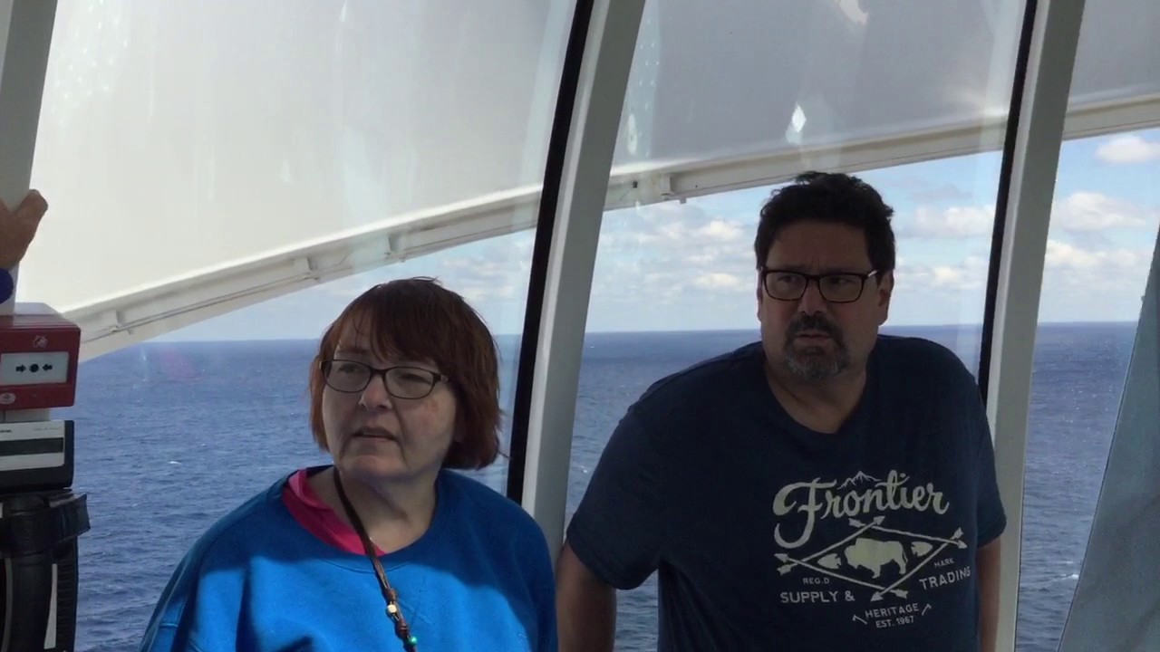 Royal Caribbean Anthem of the Seas North Star View with Comedian Aj ...