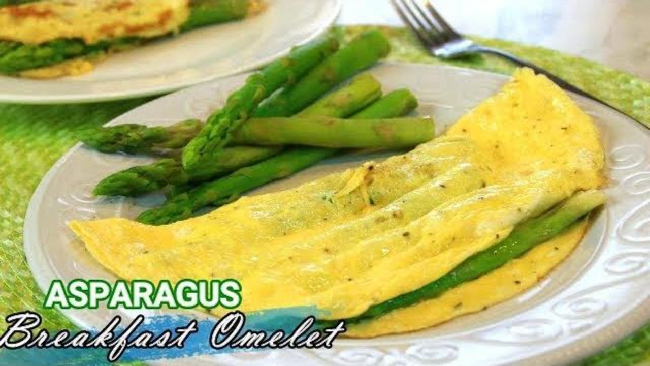 Exceptional Breakfast Asparagus Omelette - YouTube