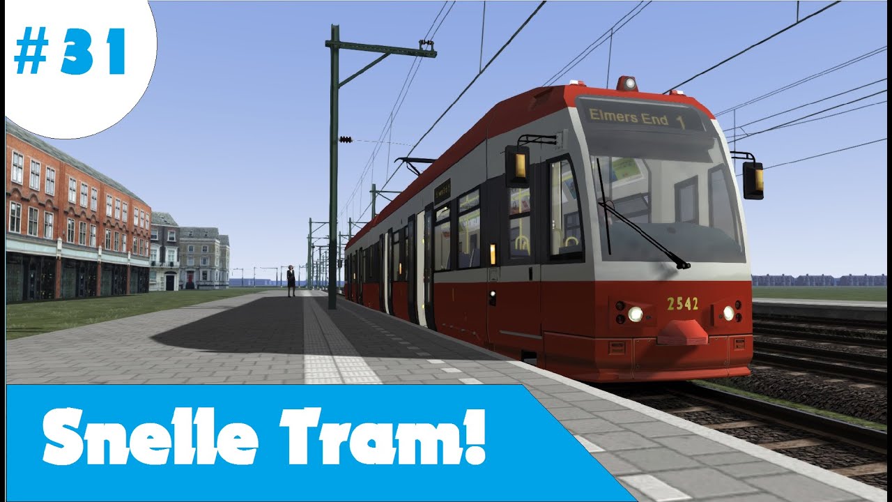 Train Simulator 2015 #31 - Rijden met een tram? - YouTube