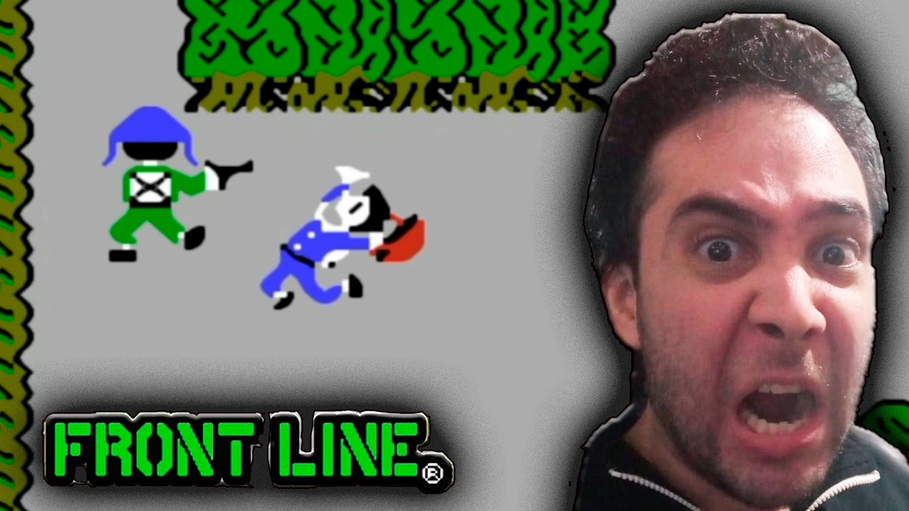 JUEGO JAPONES RARISIMO !! - FrontLine (1985) (NES) - YouTube