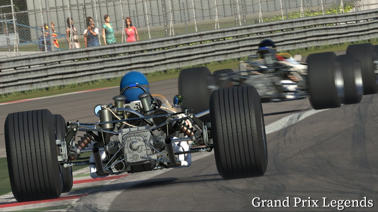 Grand Prix Legends Series 2023 S1 week8 at Monza 10k Live！ - YouTube