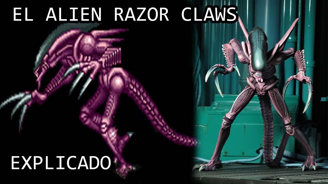 El Alien Razor Claws o Xenomorfo Razor Claws EXPLICADO - YouTube