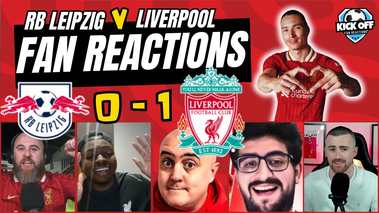 LIVERPOOL FANS REACTION AS WINNING STREAK CONTINUES | RB LEIPZIG 0-1 ...