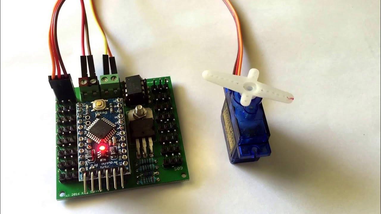 DCC Servo Controller - YouTube