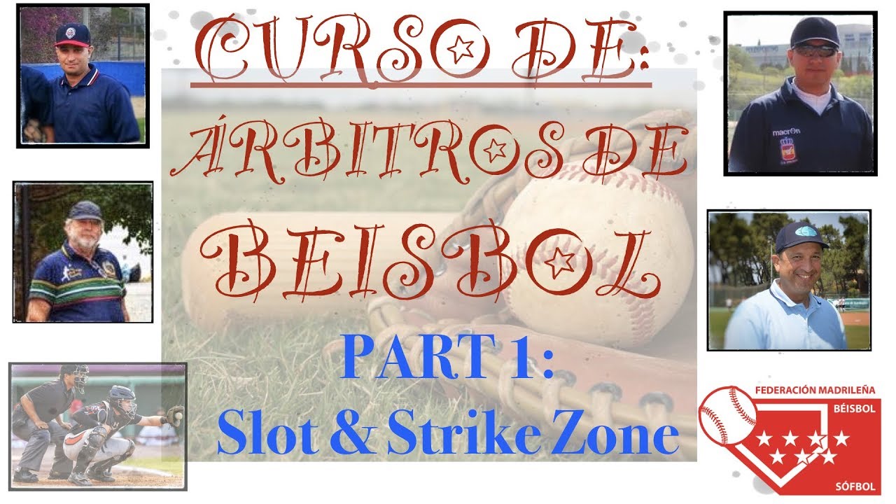 Part 1 - Curso de Arbitros de Beisbol - Baseball Umpire Course - YouTube