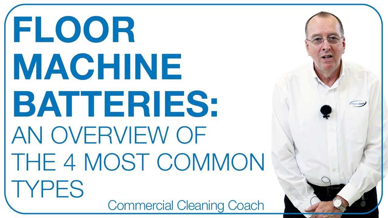 What are the different types of floor machine batteries? - YouTube