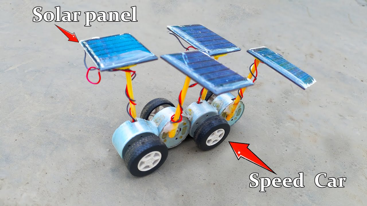 Mini Solar Car Project Solar Racer – Brown Dog Gadgets