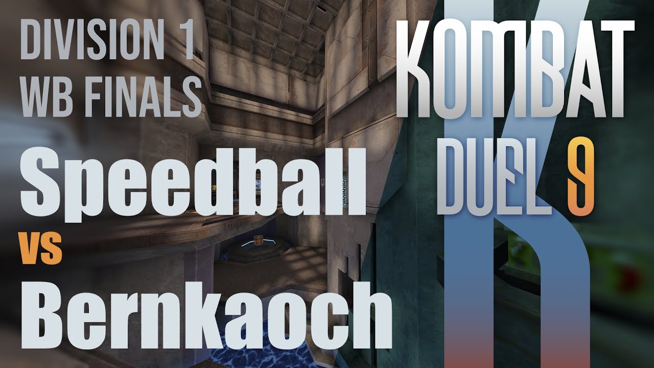 Kombat Duel 9 - Speedball vs Bernkaoch (QuakeWorld duel) - YouTube