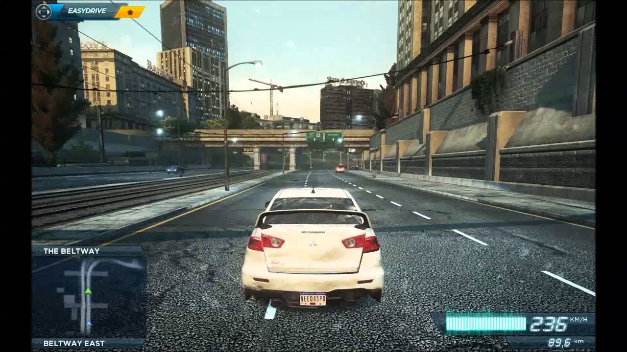 Need for Speed Most Wanted Mitsubishi Lancer EVO - YouTube