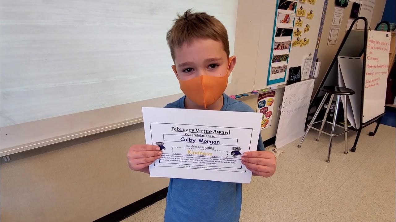 BBE Kindness Virtue Awards - YouTube