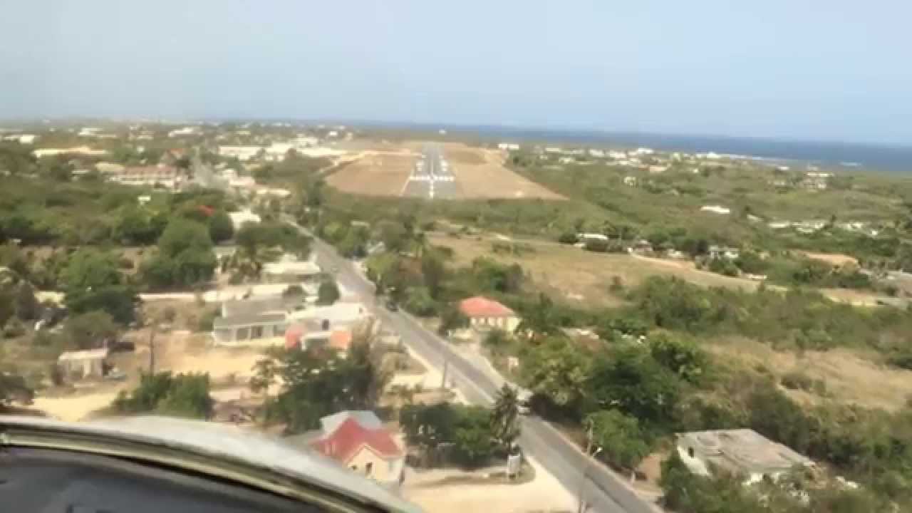 Approach into Anguilla(TQPF) - Runway 10 - YouTube
