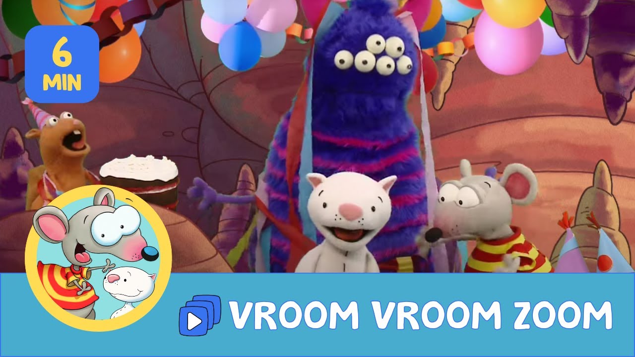 Toopy and Binoo | Binoo's Surprise Party 🎂🐱🎁 | Vroom Vroom Zoom - YouTube