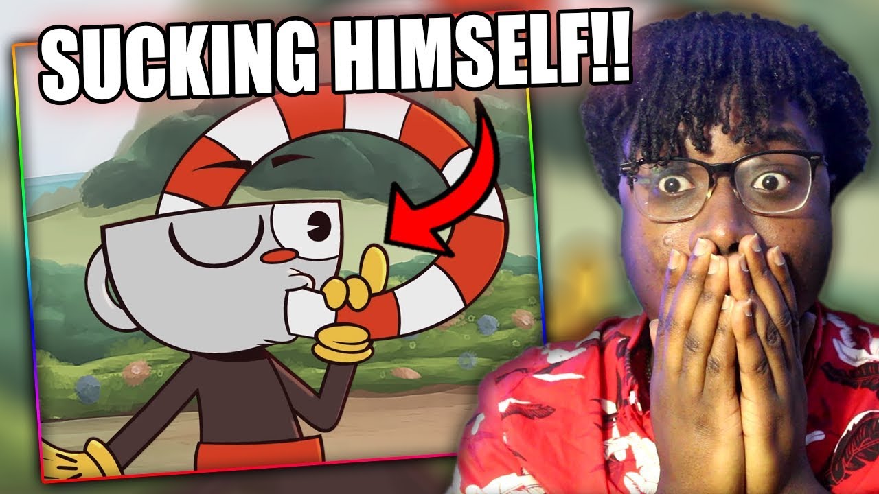 CUPHEAD DRINKS HIMSELF! | PieAnimations: The Cursed Thirst (Cuphead Parody) Reaction! - YouTube