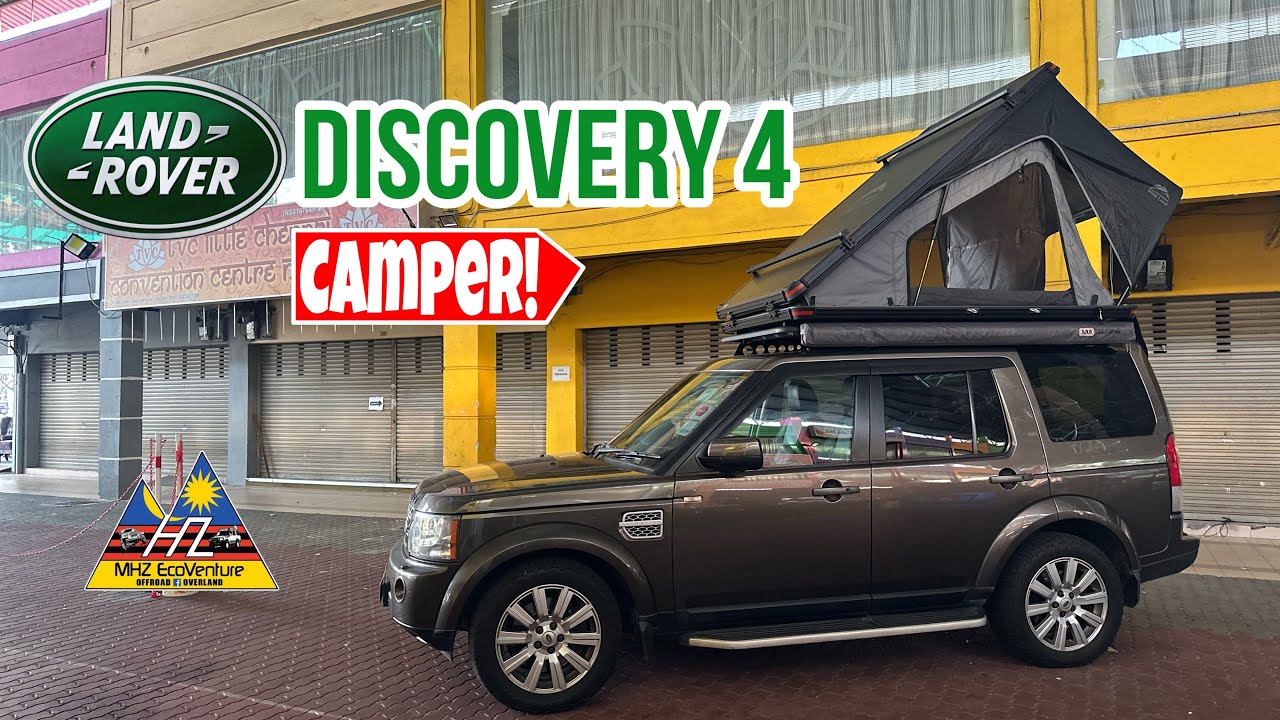 Land Rover Discovery 4 Camper - YouTube