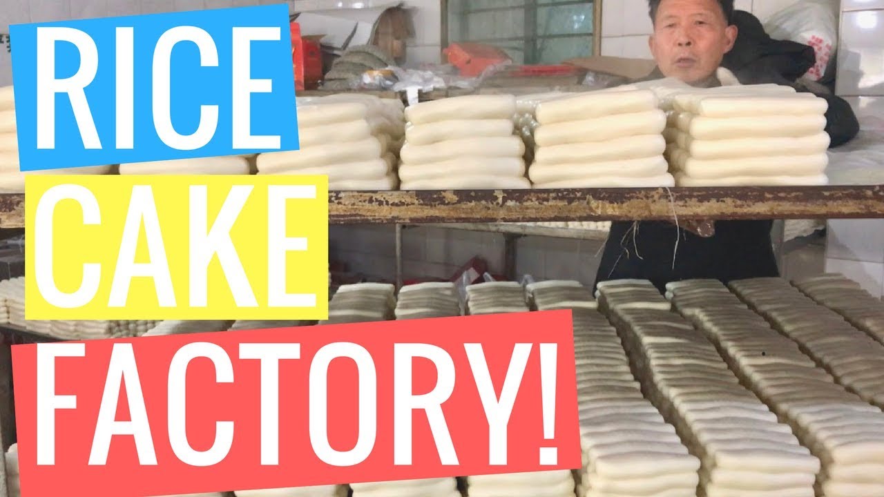 Rice Cake Factory (China) - it's a Madd world vlog! - YouTube