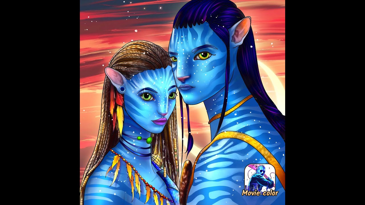 Game "Movie Color " - Avatar (Аватар) - YouTube