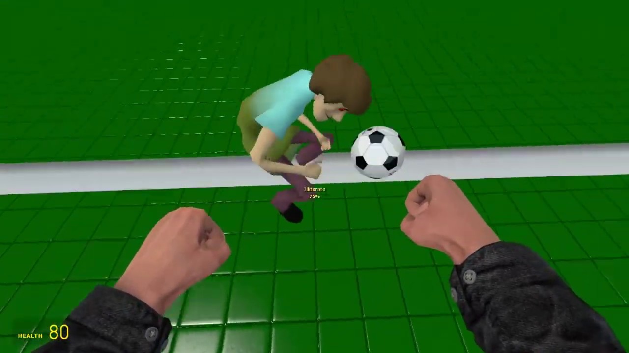 I PLAYED SOCCER IN GARRY'S MOD! - Garry's mod Sandbox - YouTube