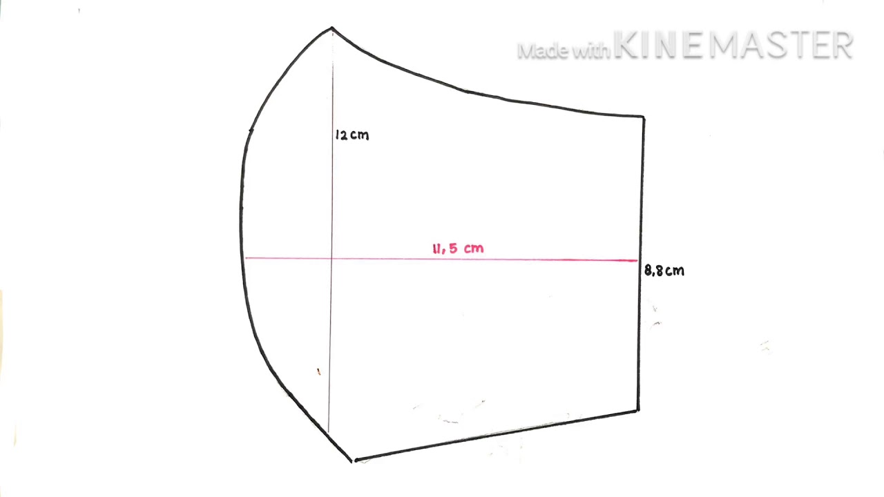 Tutorial Masker Anak Simple Buatnya - YouTube