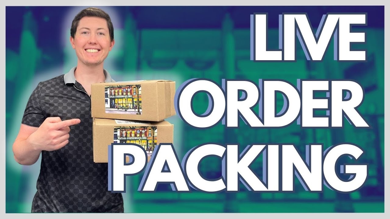 Never Before Seen...Live Order Packing! - YouTube
