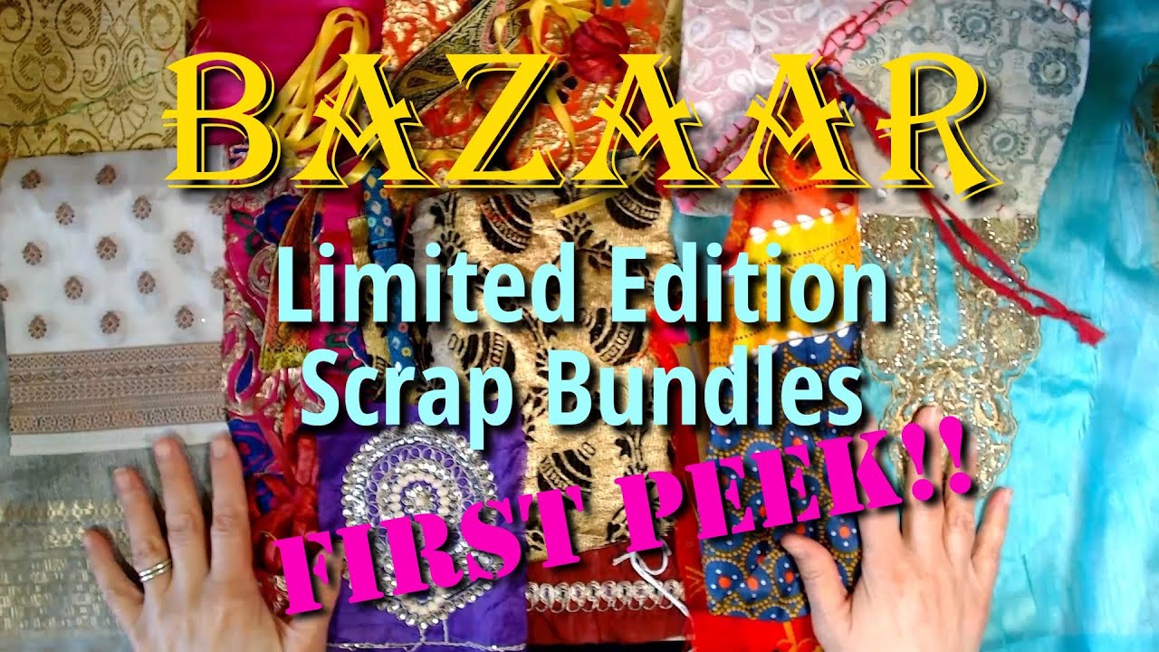 New Limited Edition Extra Special Scrap Bundles from Bazaar || Exclusive Peek!! - YouTube