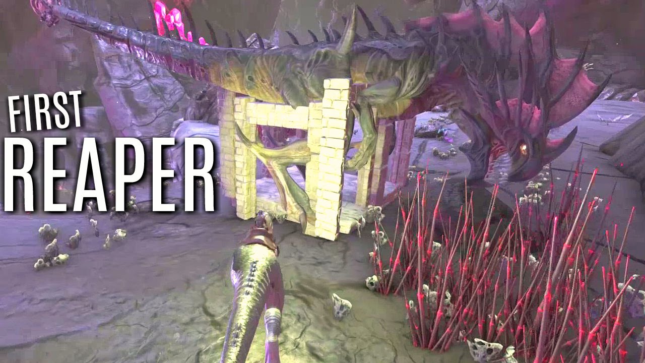 THE 1ST REAPER and Teleporter Build - Official Conquest PVP (E3) - ARK ...