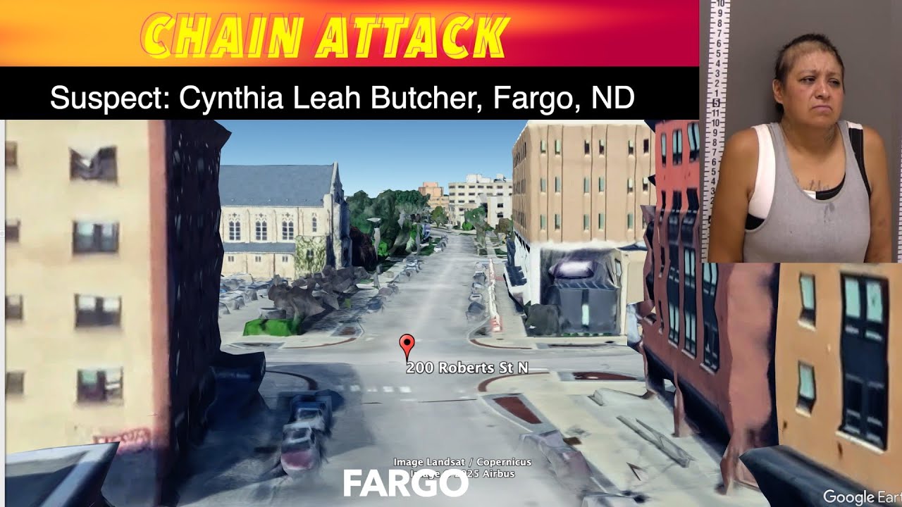 Charged With Chain Attack In Fargo - YouTube