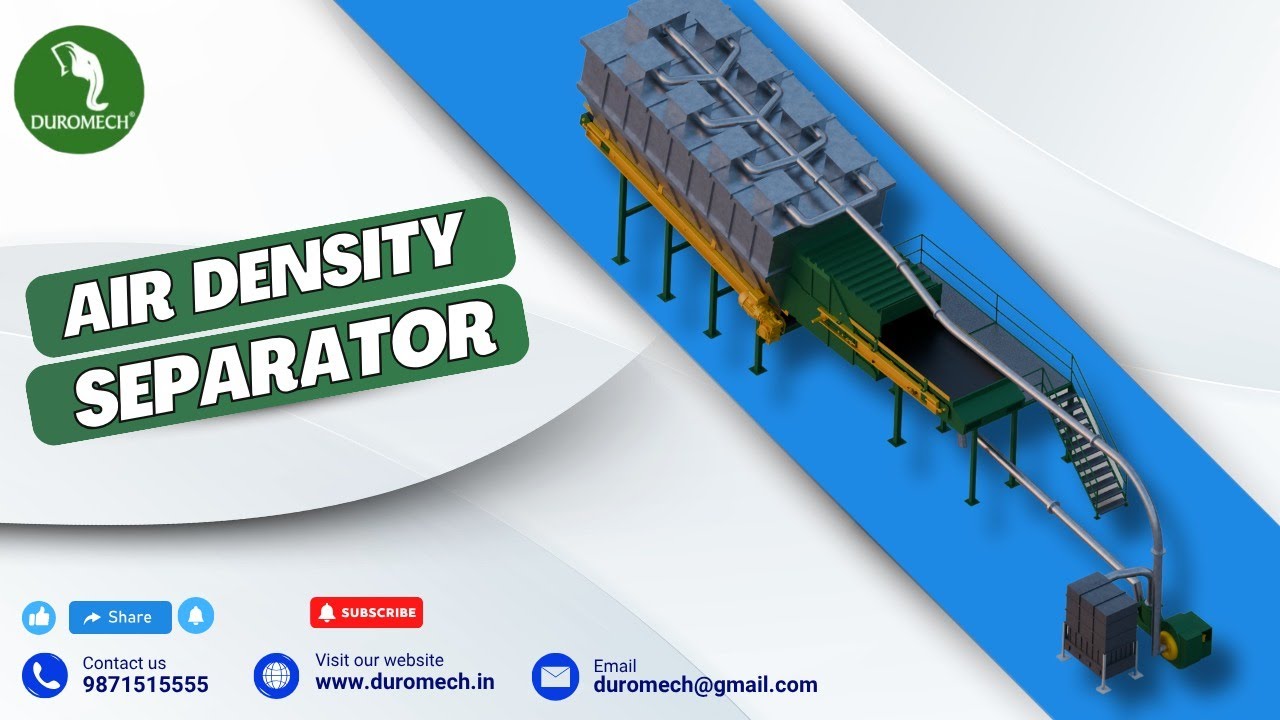 Air Density Separator | Density Separator Machine #innovationforchange ...