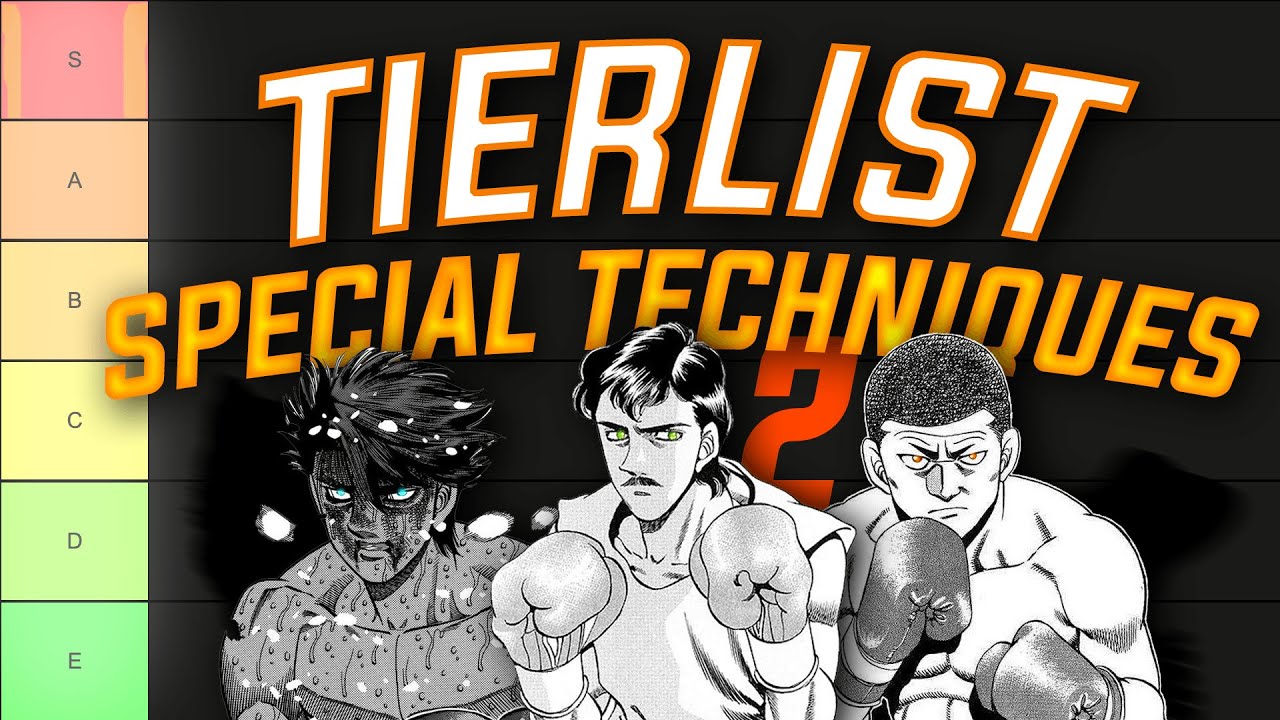 Ranking all Hajime no Ippo Techniques in a Tierlist | Part 2 - YouTube
