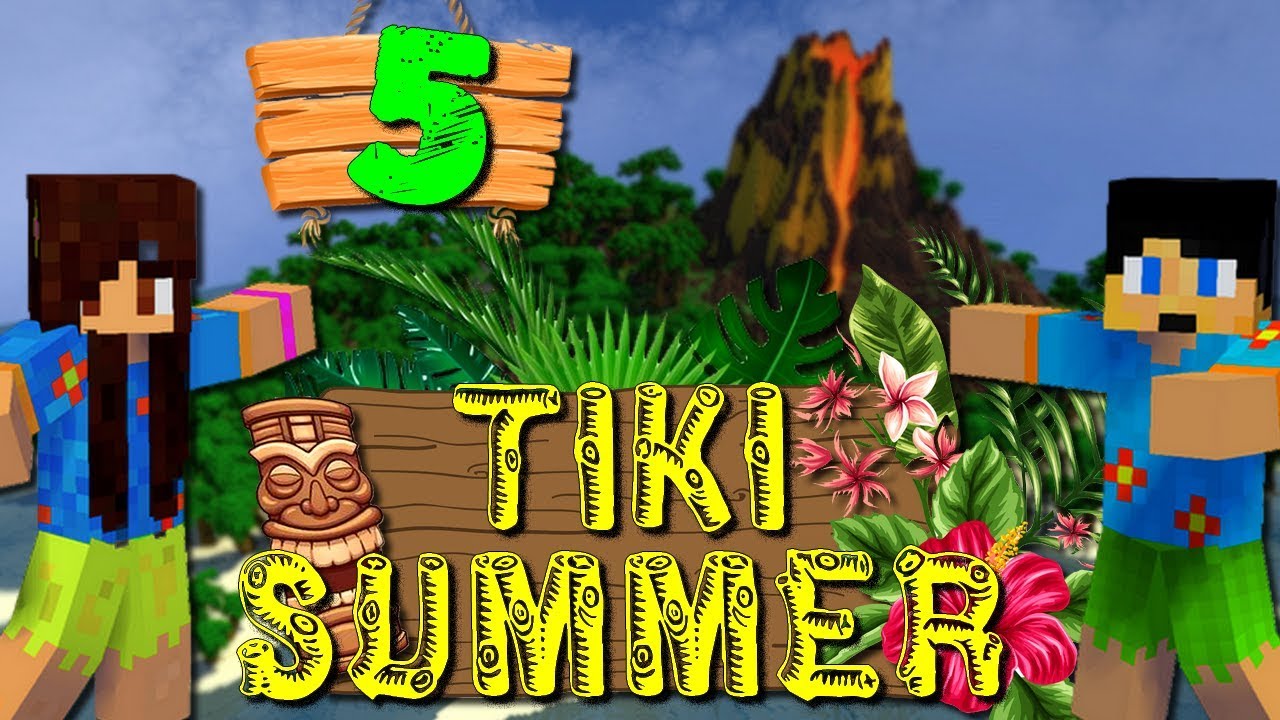 🌴TIKI SUMMER🌴 #5 - Découverte de Tropicraft |Minecraft moddé avec MColo ...