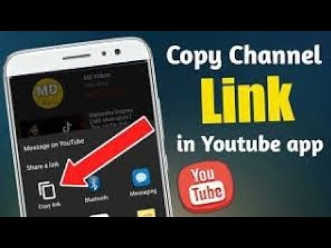 How to Copy and Get YouTube Channel Link - YouTube