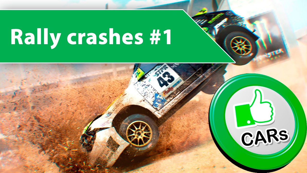 Rally Crashes. Compilation #1 \ Аварии на гонках. Подборка №1 - YouTube