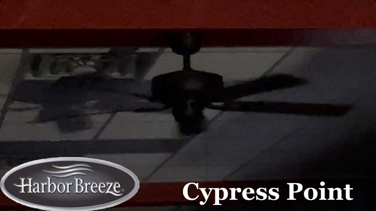52” Harbor Breeze Cypress Point ceiling fans - YouTube